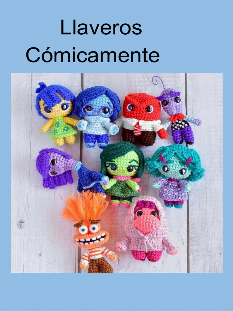 Llaveros Intensamente 2-1 | PDF