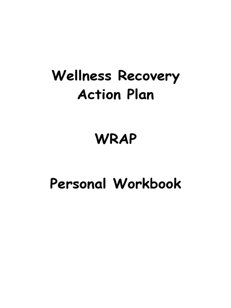 WRAP Personalworkbook | PDF | Psychology | Mental Health