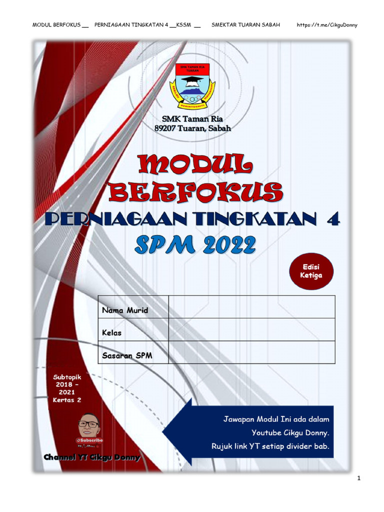 Modul T4 Berfokus III STAR | PDF