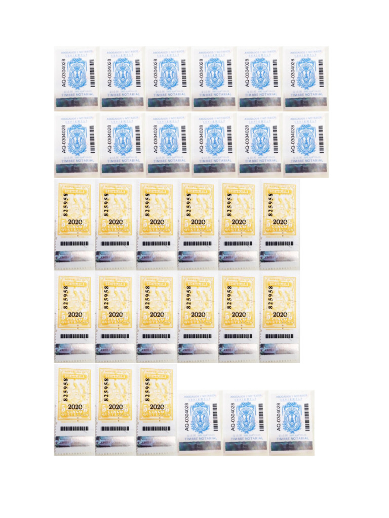 TIMBRES | PDF