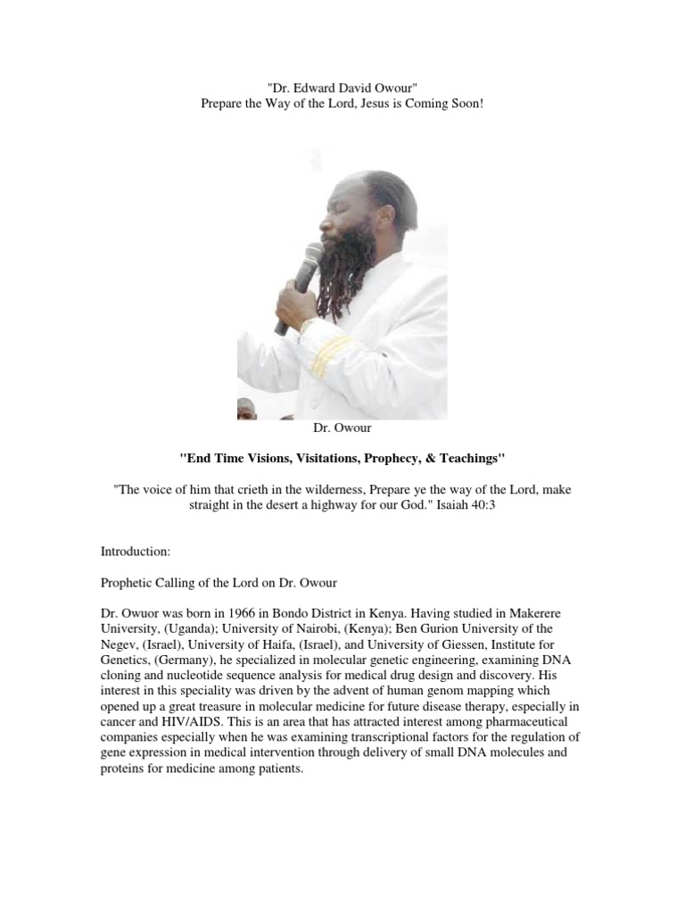 End Time Message | PDF | Jesus | God