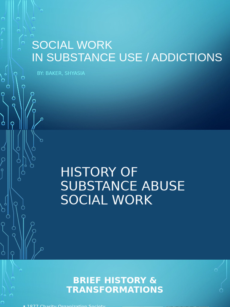 Social Work in Addiction Treatment | PDF | Social Work | Drug ...