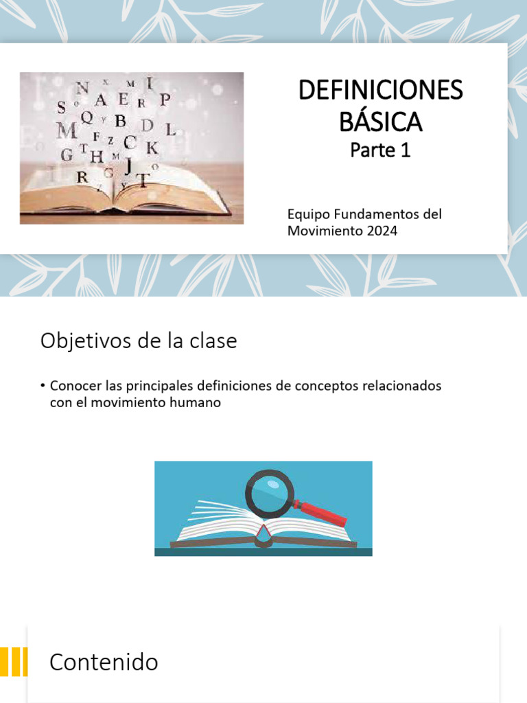 Definiciones Básica Parte 1 | PDF | Medicina CLINICA | Especialidades ...