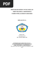 Program Kerja Guru Wali | PDF