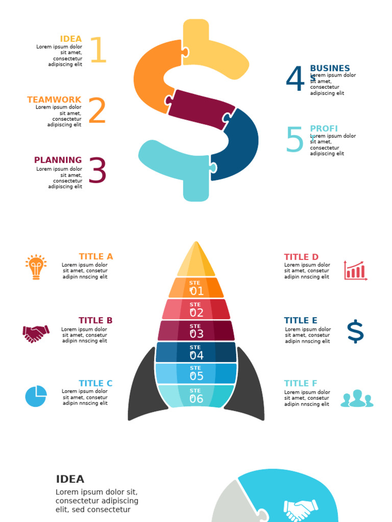 Classic Business Startup Infographic Presentation Template | PDF ...