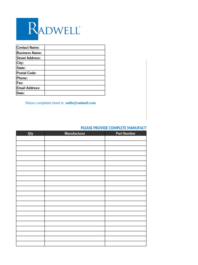 Sell To Radwell Us 122221 2 | PDF | Economic Surplus | Business