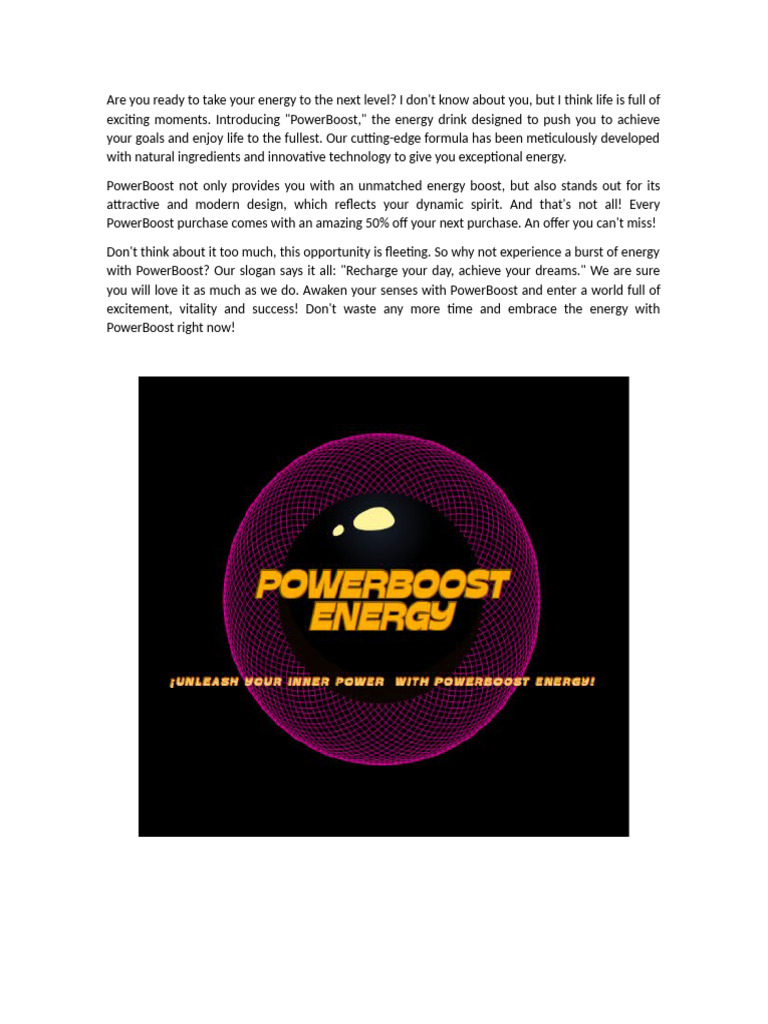 Power Boost | PDF