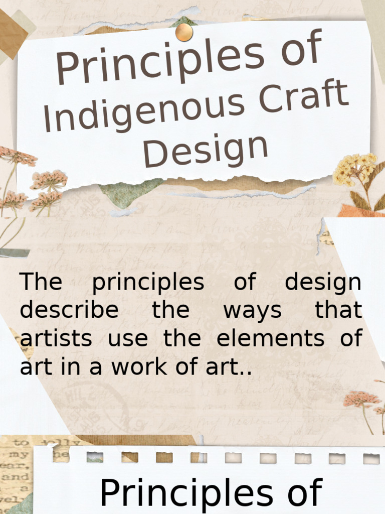 Principles of Indigenous Craft Design | PDF | Loom | Textiles