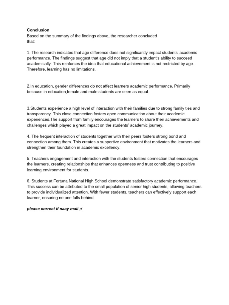 Academic Performance Influencers | PDF