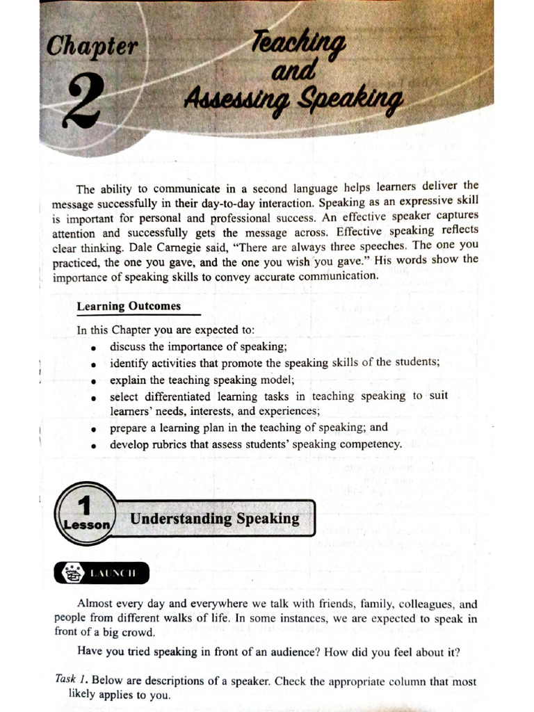 TAMS Chapter 2 - Lesson 1 1 | PDF