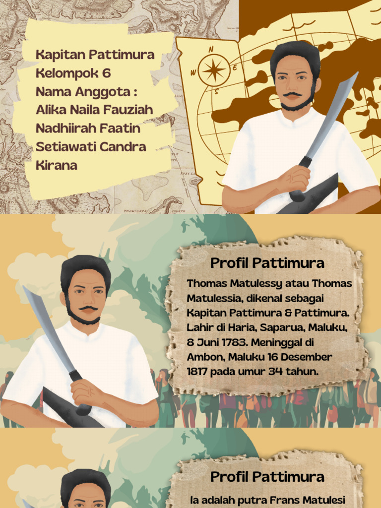 Kapitan Pattimura: Perjuangan Melawan Belanda | PDF