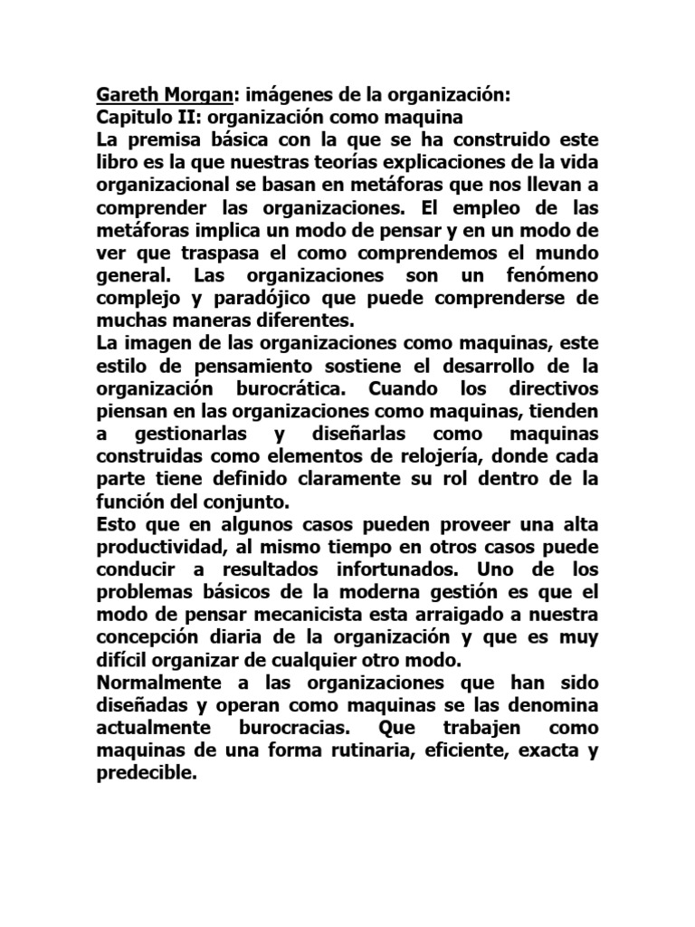 Gareth Morgan Imagenes de La Organizacion Enviada Por Drago | PDF ...