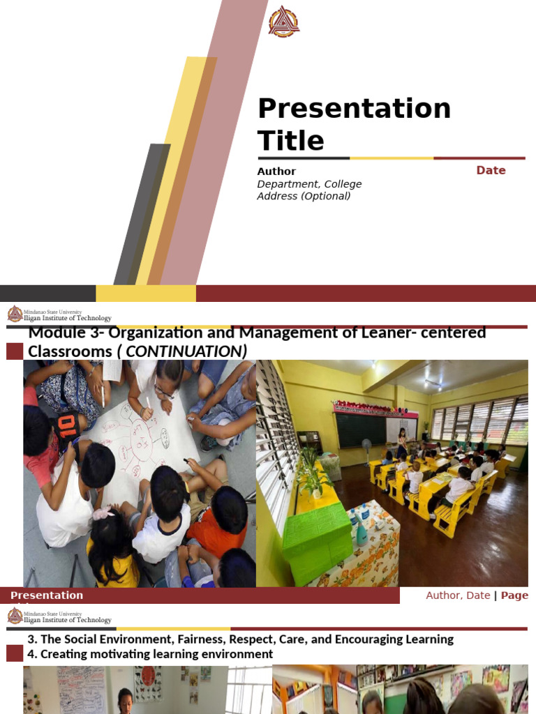 Learner-Centered Classroom Management | PDF | Learning | Disciplines