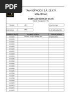 Check List Embarques | PDF