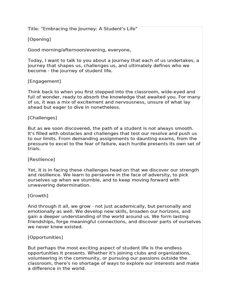 Public Speaking Text | PDF