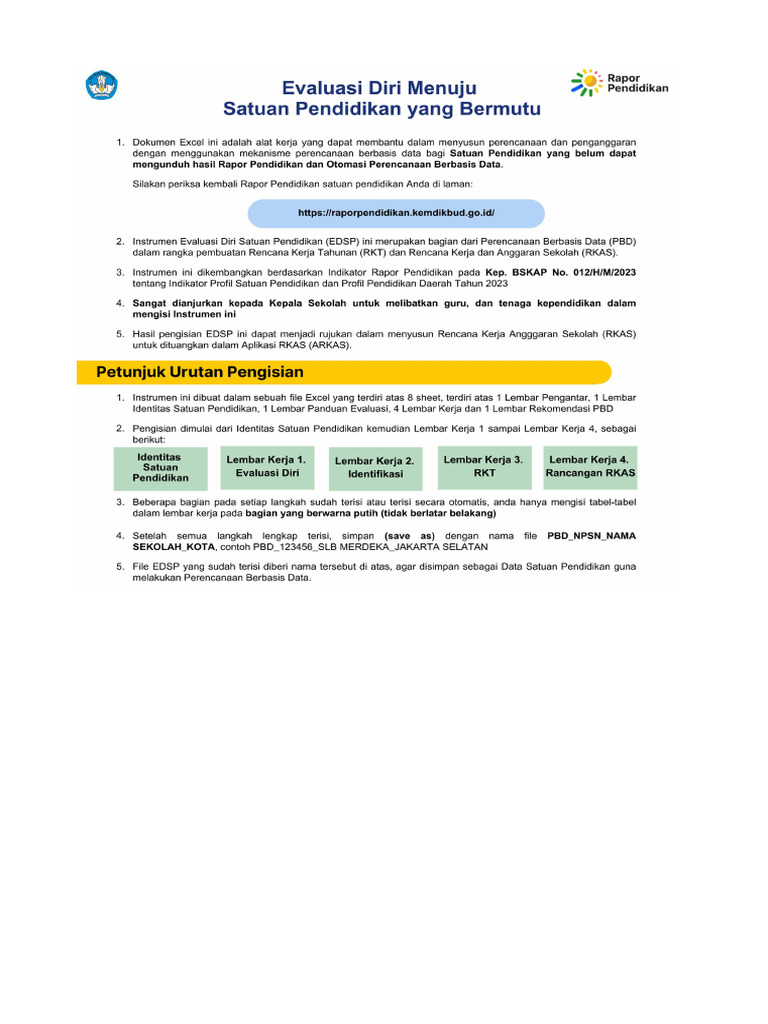 Lembar EDS SLB 2024 | PDF