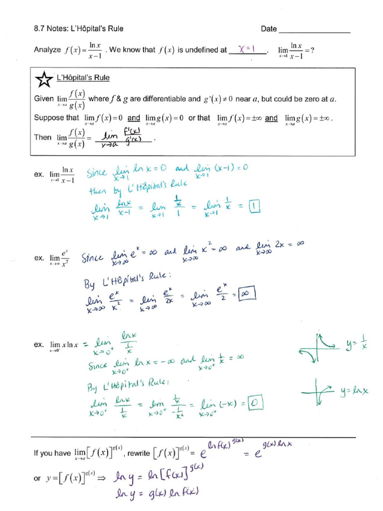 Calculus BC Differentiation Application Solution | PDF