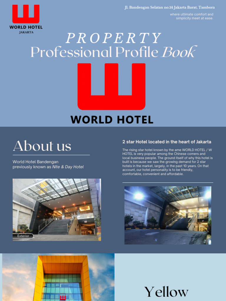 World Hotel Bandengan: Affordable Jakarta Stay | PDF | Elevator
