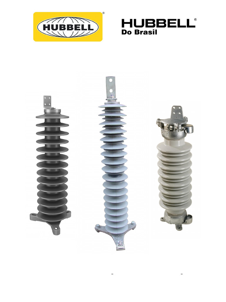 MAN - INS.PR - Manual de Instruções de Instalação Pára-Raios Óxido de ...