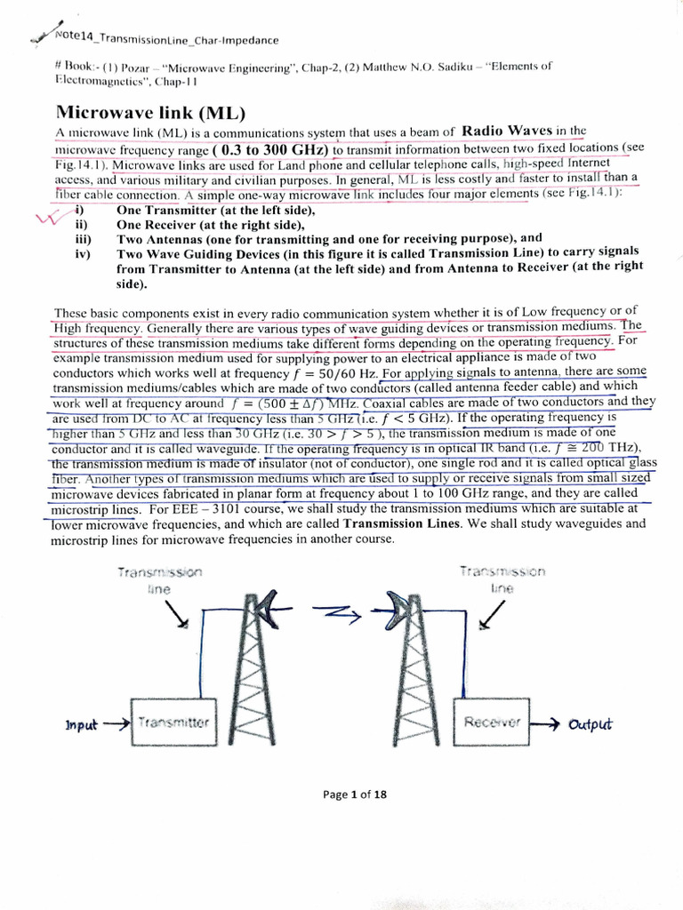 Transmission Line Characteristic Impedance | PDF | Coaxial Cable ...