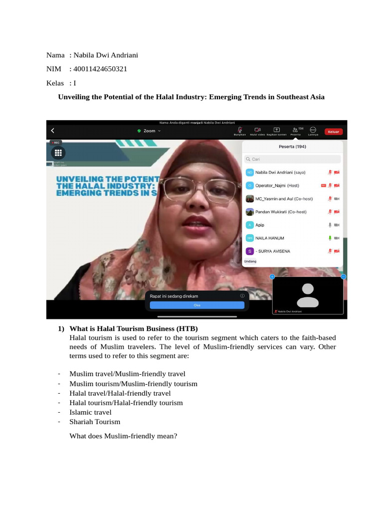 Tugas 1 Resume | PDF | Tourism | Sustainability