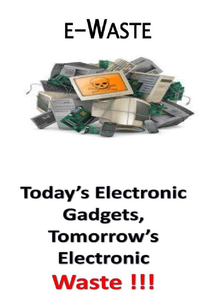 6 E-Waste Management | PDF | Electronic Waste | Waste
