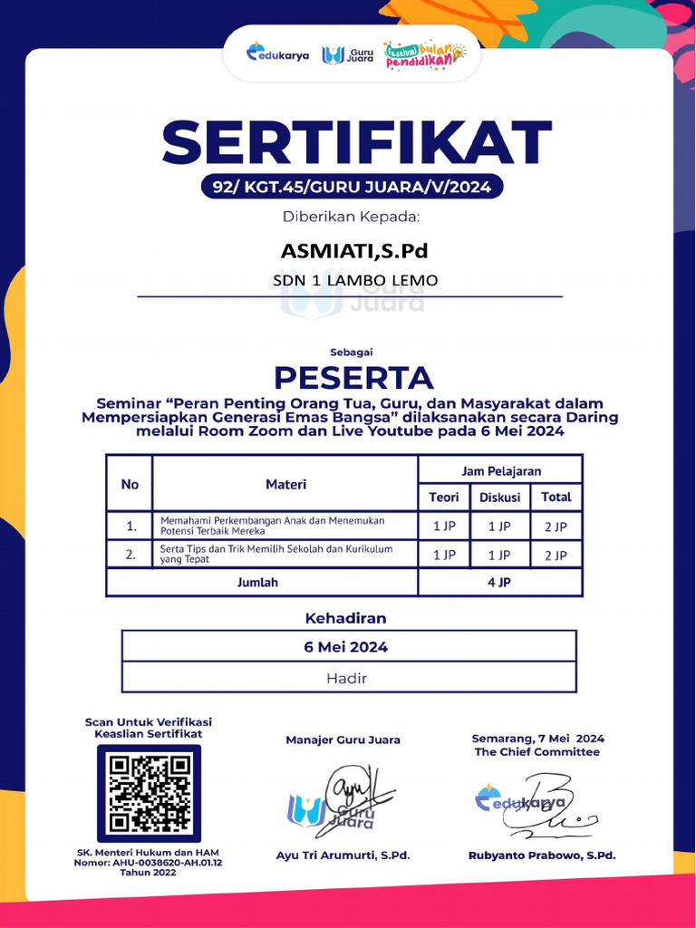 Asmiati 4 | PDF