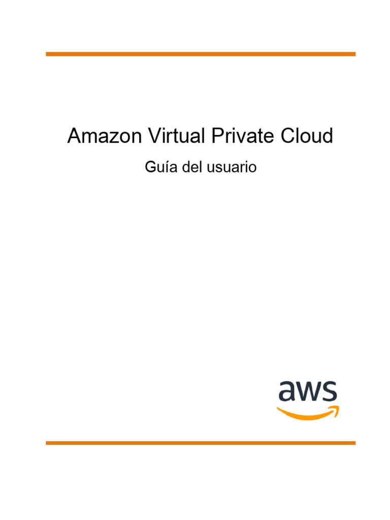 Aws VPC | PDF | Servicios web de Amazon | Estándares de internet