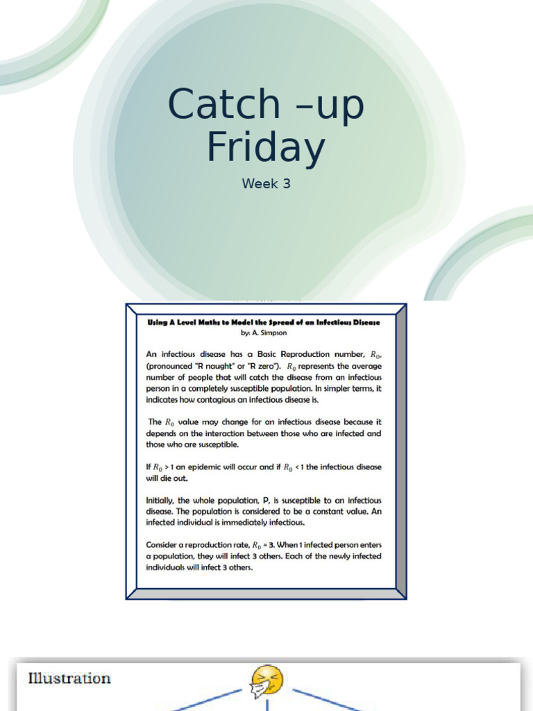 Catch Up Friday Mathematics Week 3 | PDF