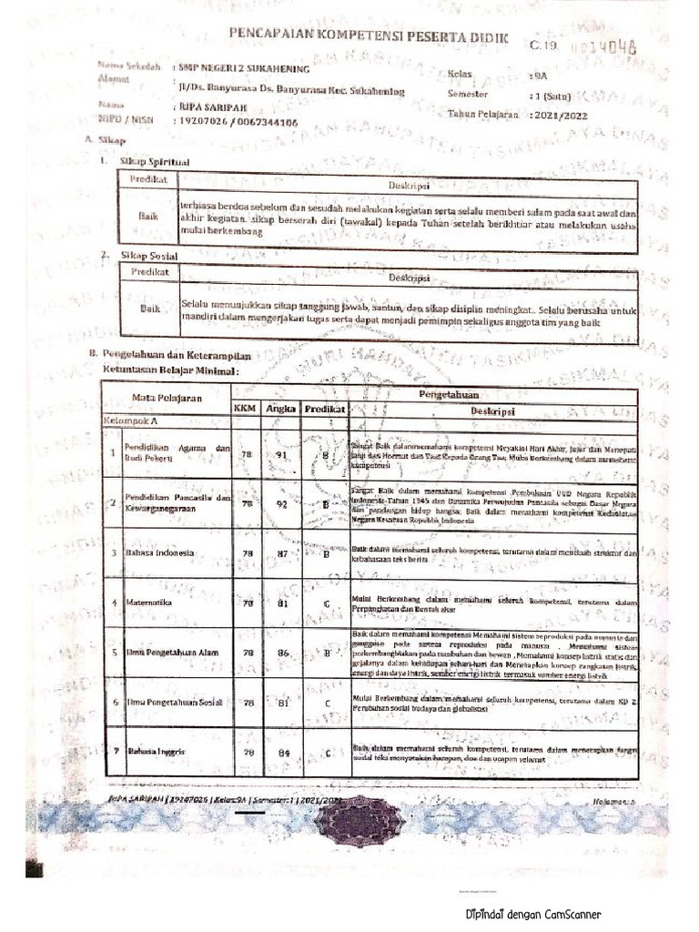 Ripa Saripah SMT 5 | PDF
