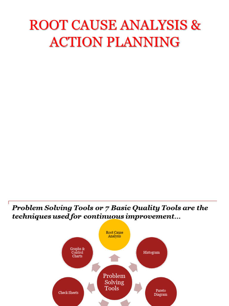 Root Cause Analysis & Action Plan | PDF | Scatter Plot