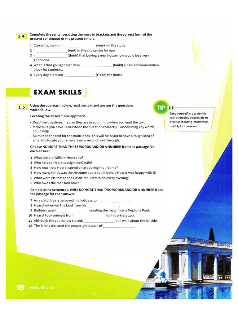Reading Skills Skim Scan Practice | PDF