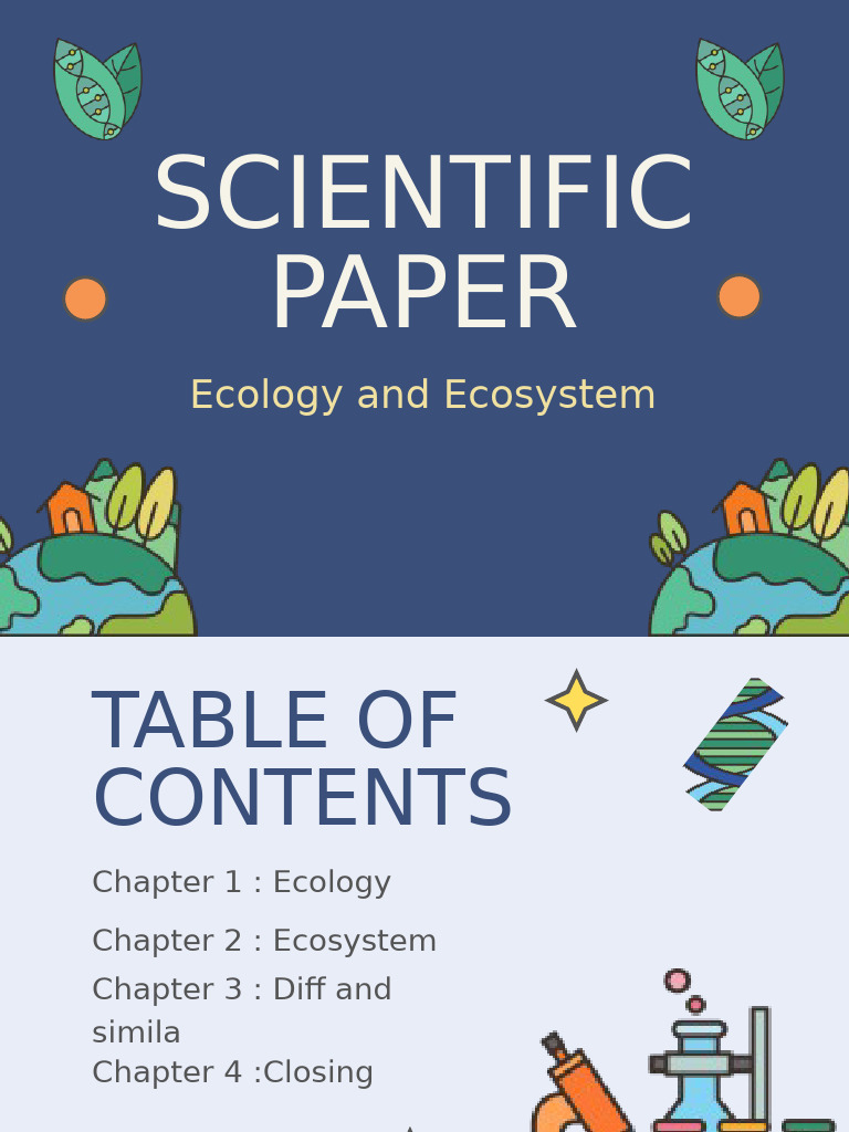Blue Grey Icon Illustrative Science Presentation | PDF