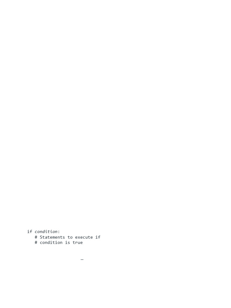 Ch3. Control Statements | PDF | Control Flow | Python (Programming ... Ch3. Control Statements | PDF | Control Flow | Python (Programming ...