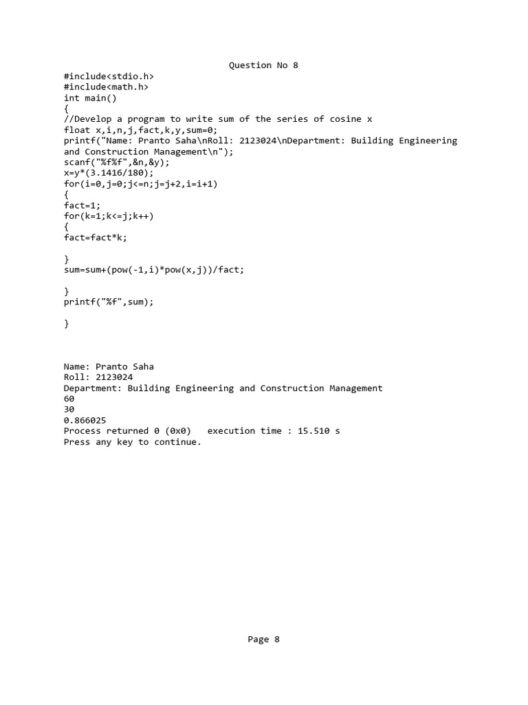 Last 8 Mim | PDF
