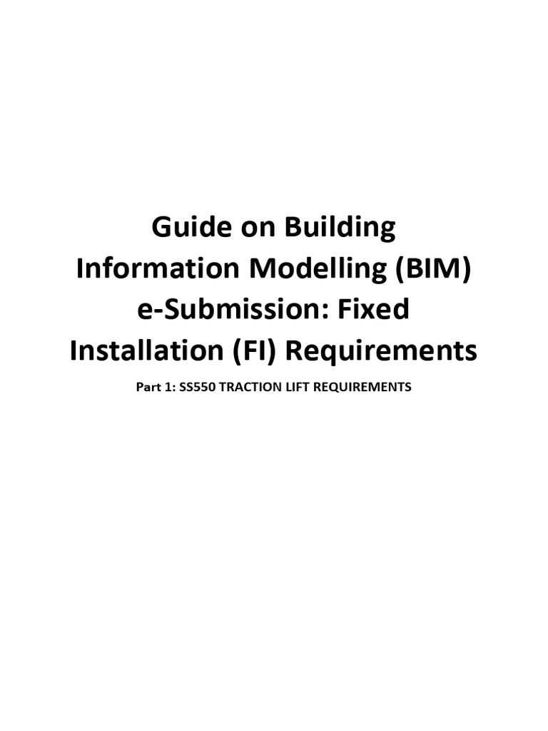 Bim Guide Draft v2 9 16june2023 | PDF | Elevator | Building Information ...