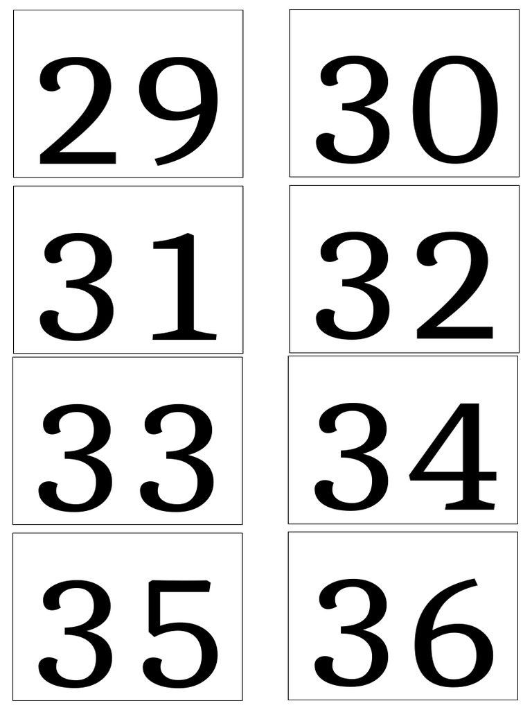 Kartu Angka 21 50 | PDF