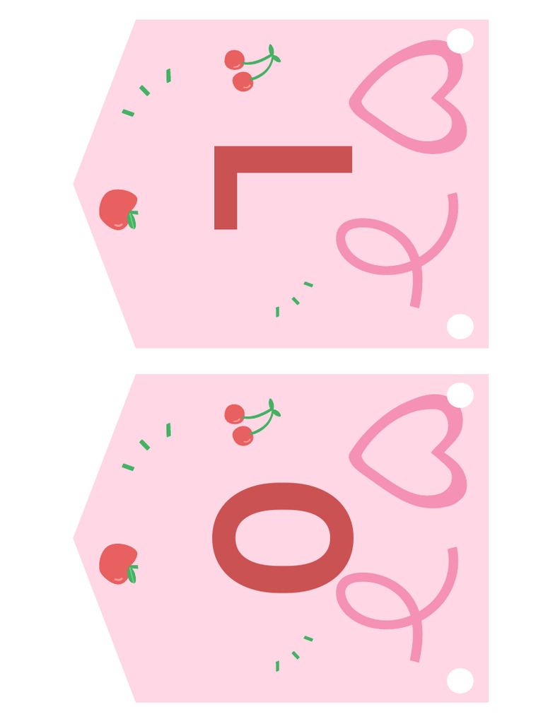Pastel Illustrated Classroom Bunting | PDF