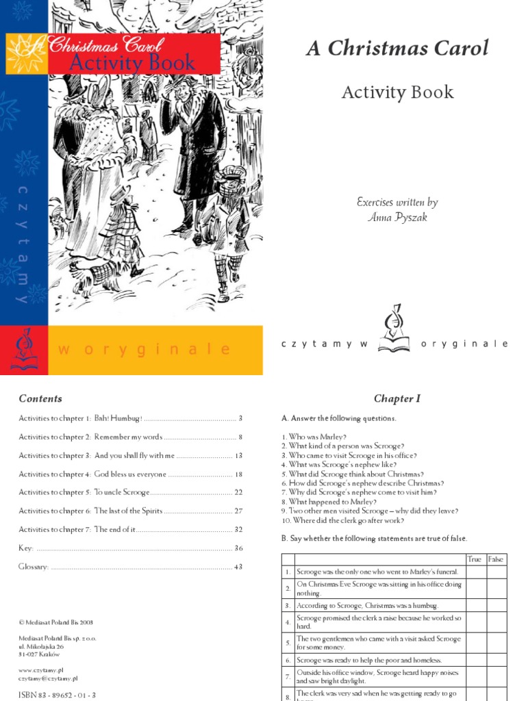 A.christmas - Carol Activity | PDF