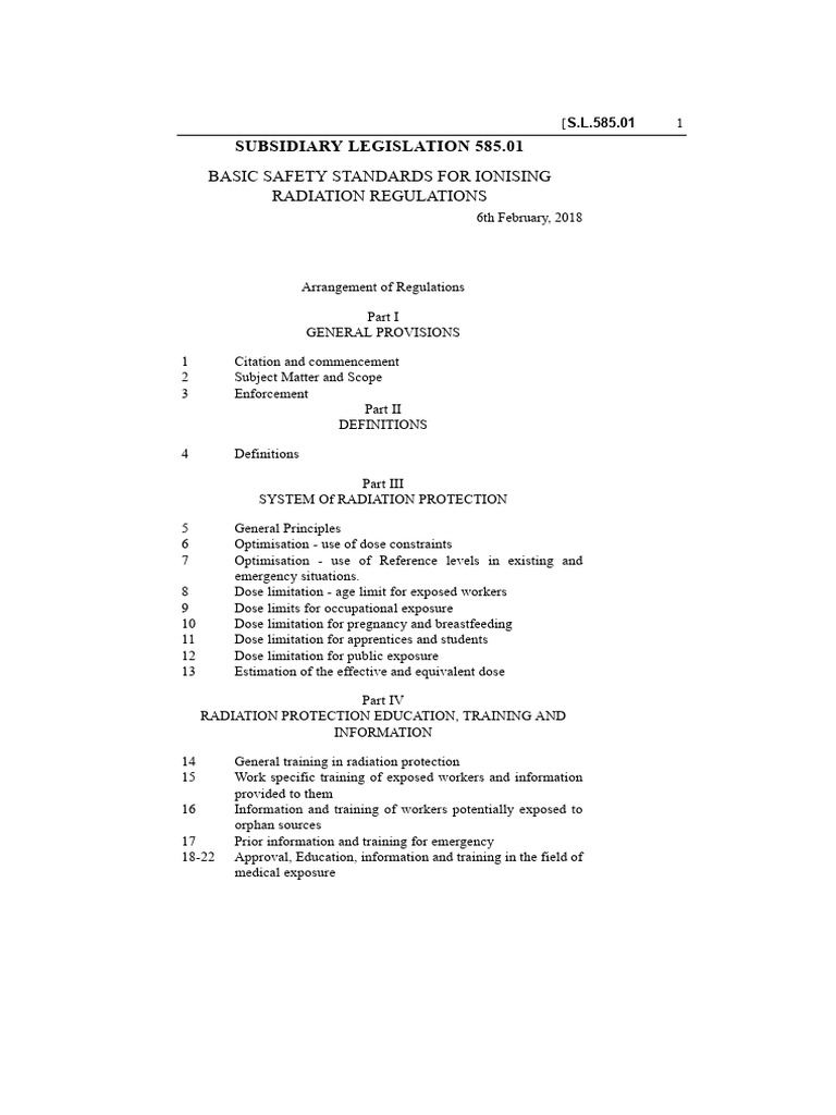 Nim - 286730 - Basic Safety Standards For Ionising Radiation | PDF ...