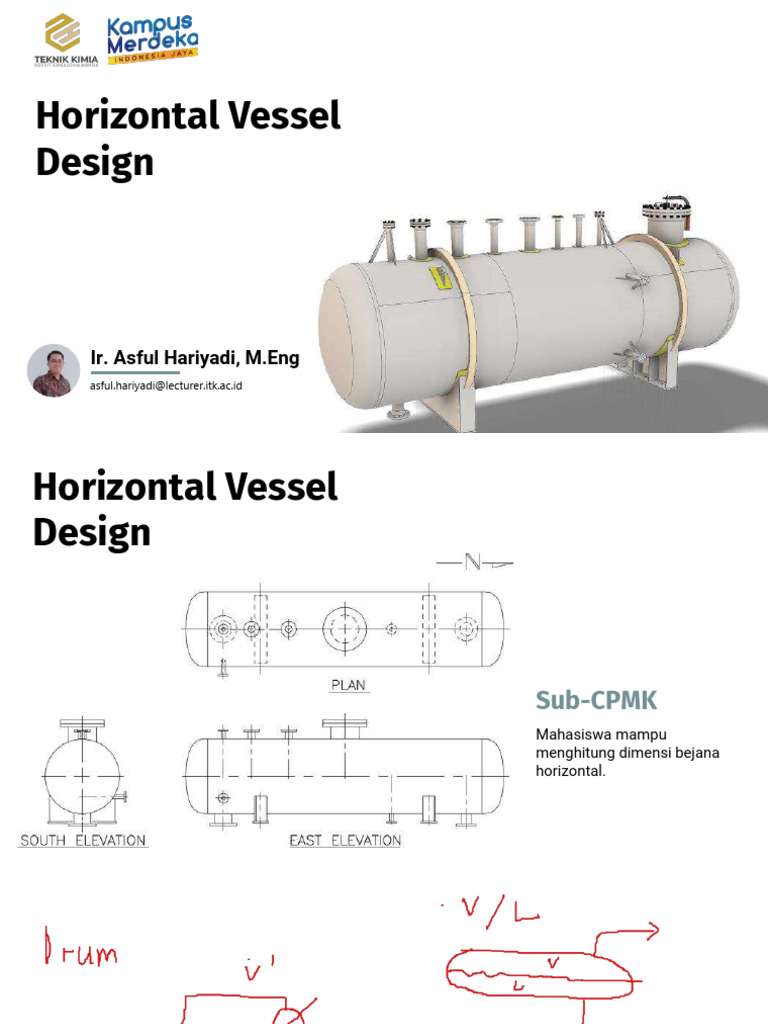 Horizontal Vessels | PDF | Statistical Mechanics | Atmosphere