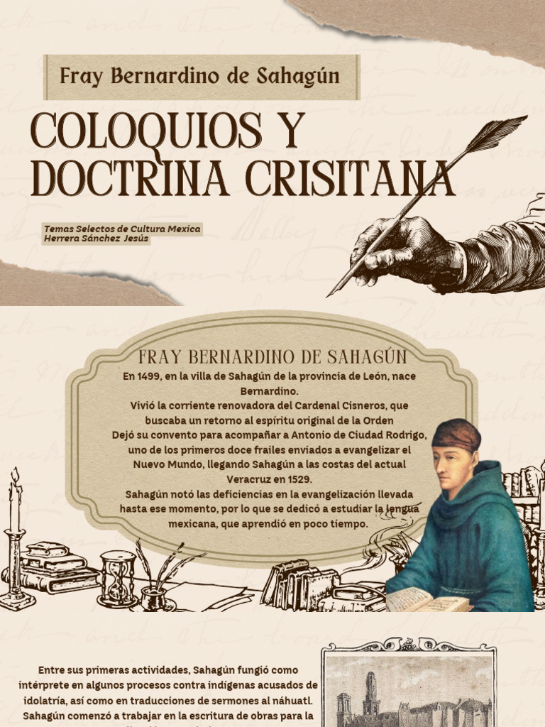 Fray Bernanrdino de Sahagún | PDF