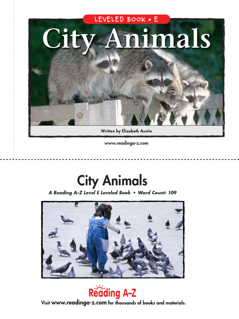1 City Animals | PDF | Birds
