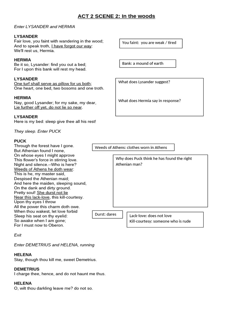 Act-2-Scene-2-SUP (A Midsummer Night's Dream) | PDF | A Midsummer Night ... Act-2-Scene-2-SUP (A Midsummer Night's Dream) | PDF | A Midsummer Night ...