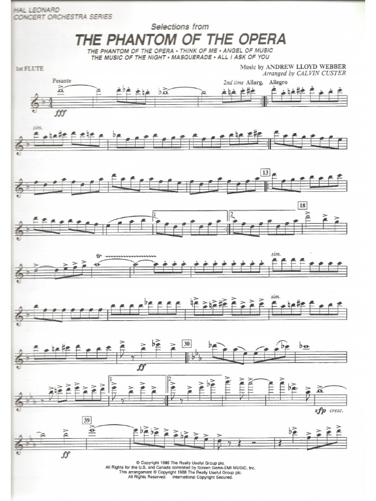 1st Flute | PDF
