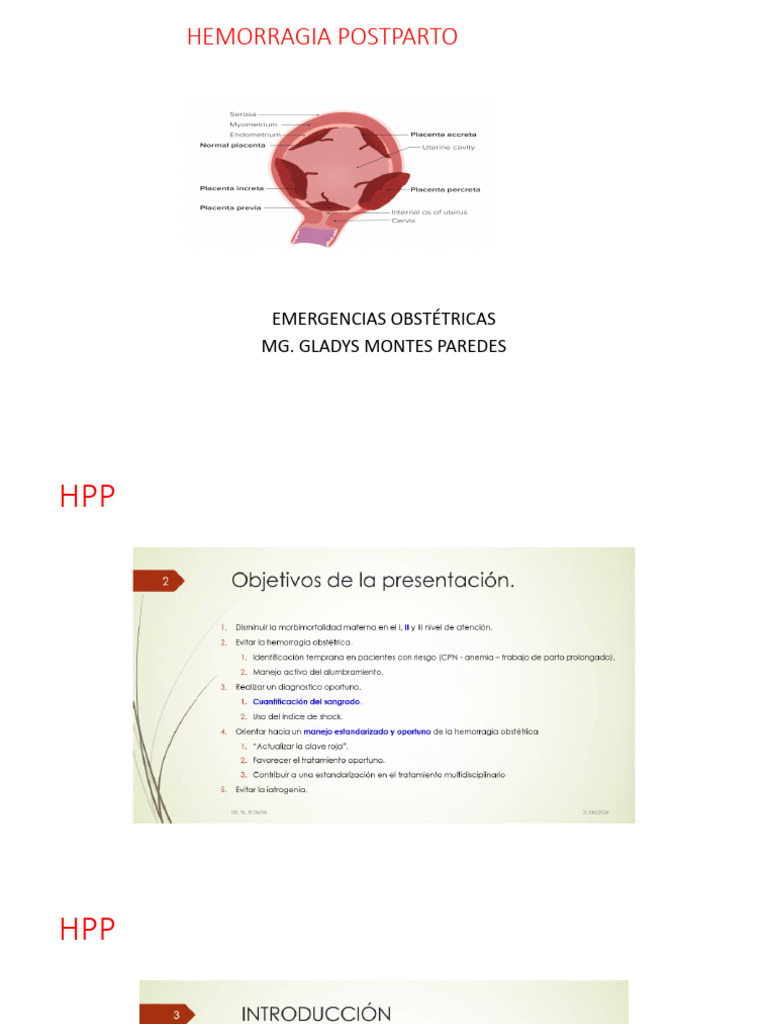 Hemorragia Postparto | PDF