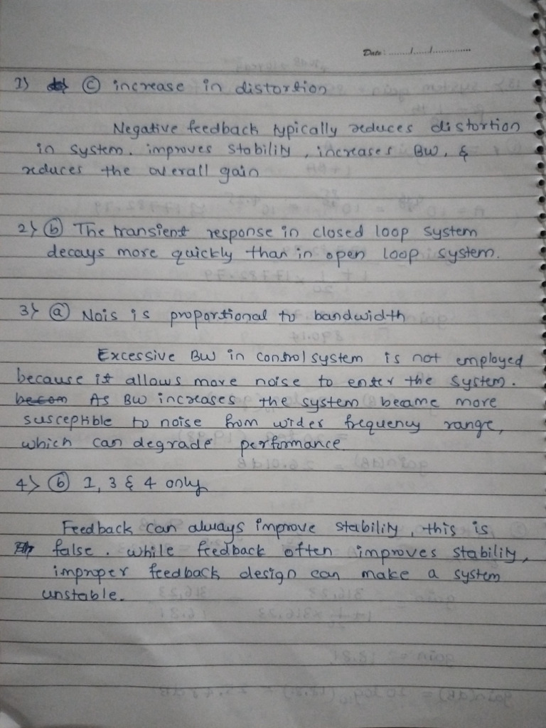 Control System 2 | PDF | Feedback | Electrical Engineering