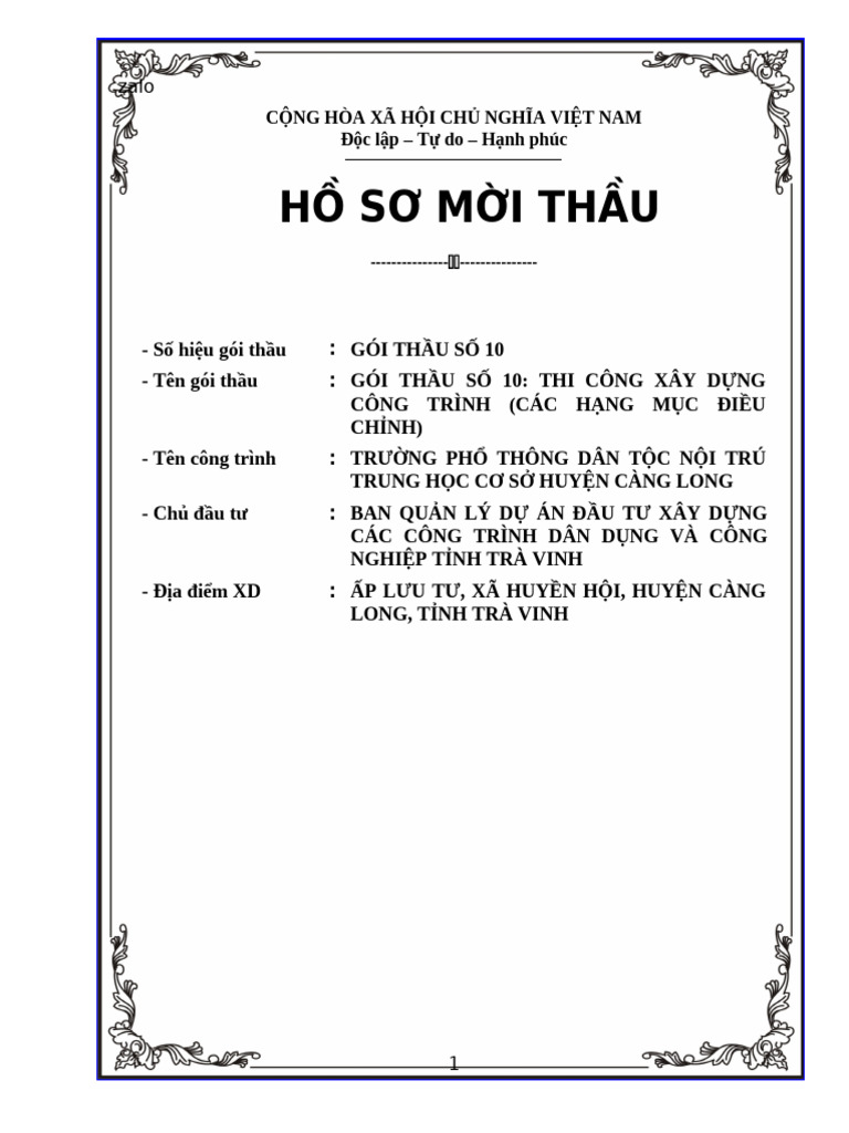 HSMT Clong Chinh Thuc Ngay 25-12-2018 | PDF