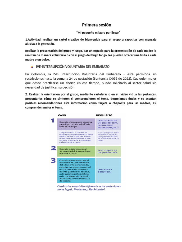 Tematicas Nayeli | PDF | El embarazo | Aborto