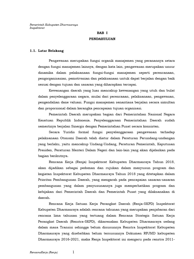 Contoh Makalah Hasil Pengawasan | PDF